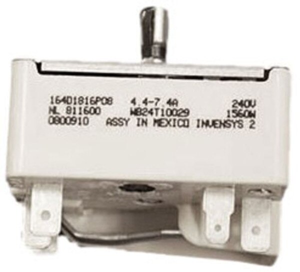 GE APPLIANCES RANGE SURFACE BURNER CONTROL SWITCH WB24T10029 ...